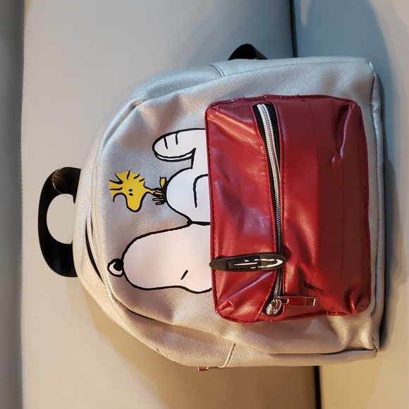 Peanuts | Bags | Peanuts Snoopy Mini Backpack Purse Nwt | Poshmark